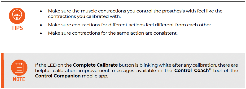 Calibration – Coapt, LLC